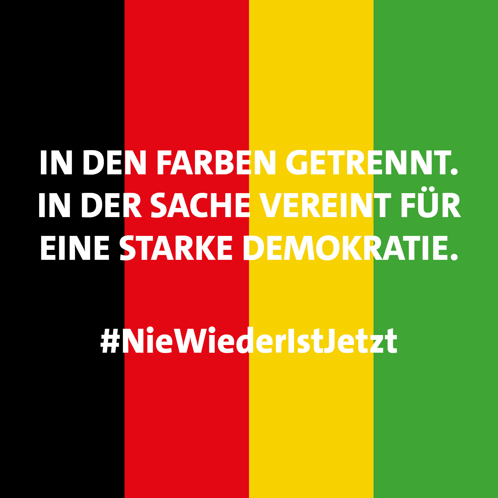 In den Farben getrennt – in der Sache vereint: Gemeinsame ...